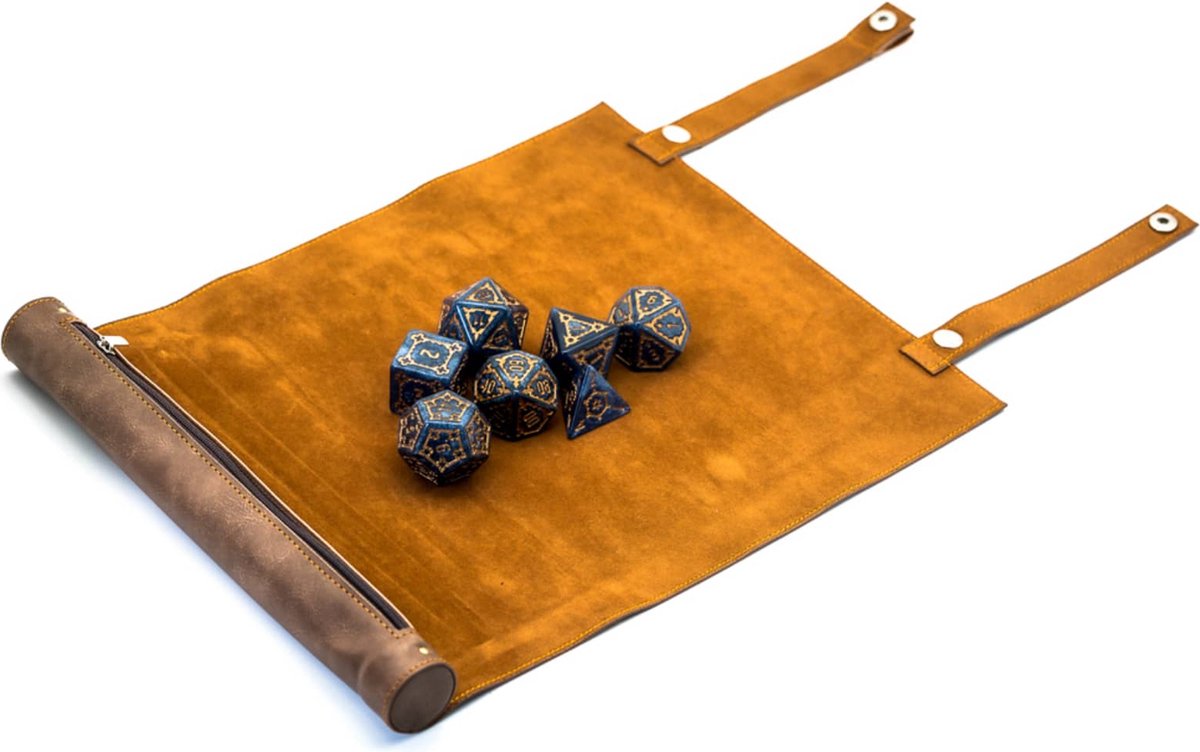 Dungeons en Dragons Dice scroll dice tray en dice bag in 1 ...